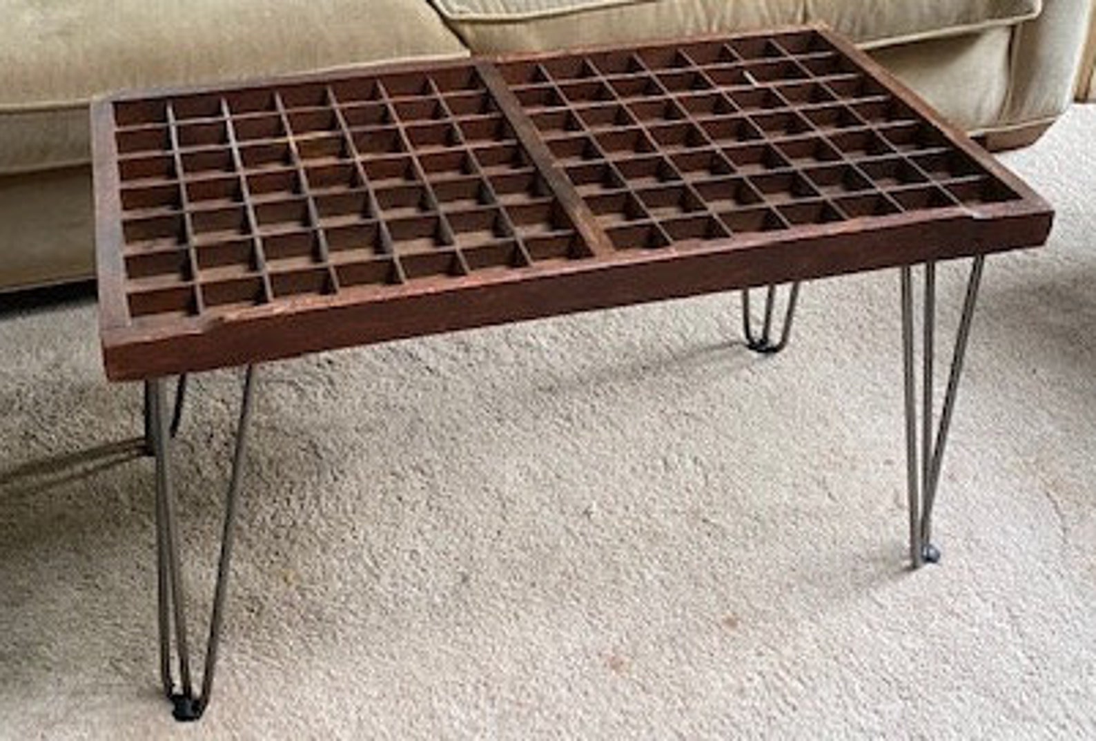 Hamilton 1800's Letterpress Printers Drawer Glass Top - Etsy