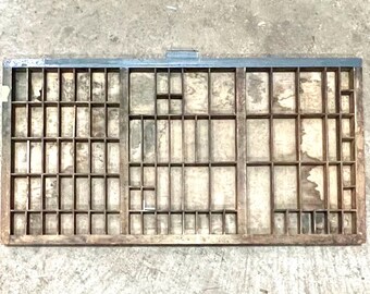 Hamilton Letterpress California Job Type Case Printers Drawer - Etsy