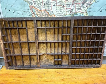 Hamilton Letterpress California Job Type Case Printers Drawer - Etsy