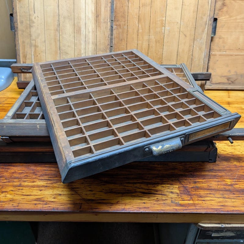 Typeset Drawer - Etsy