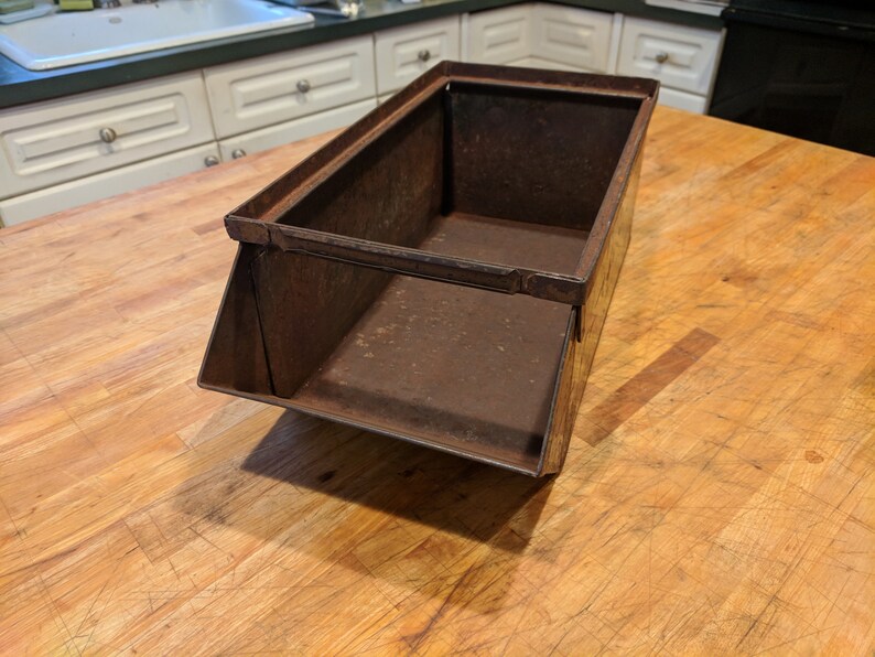 Steel Storage Parts Bin Planter Stackbin Hopper Box - Etsy