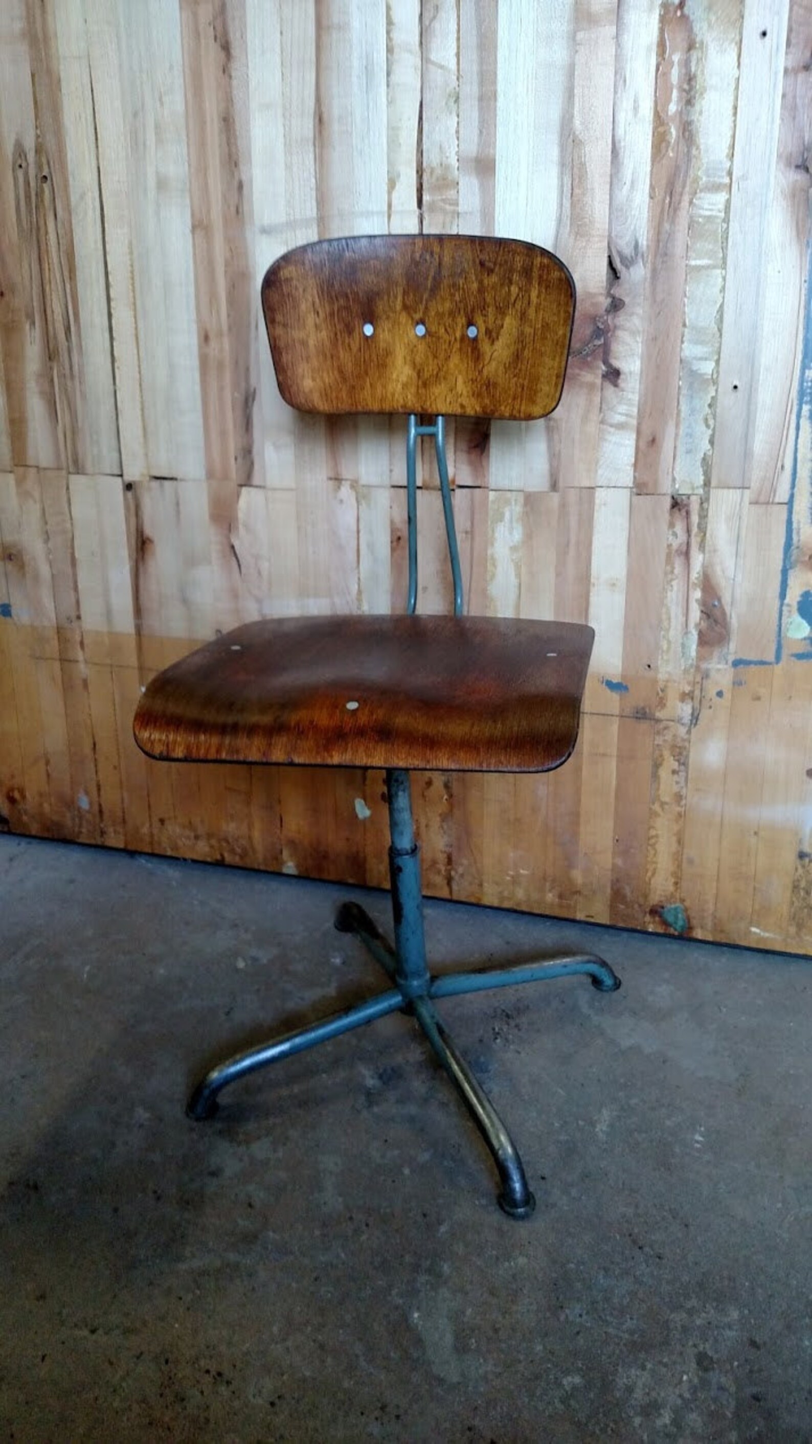 Vintage BES Sissach Shop Stool - Etsy