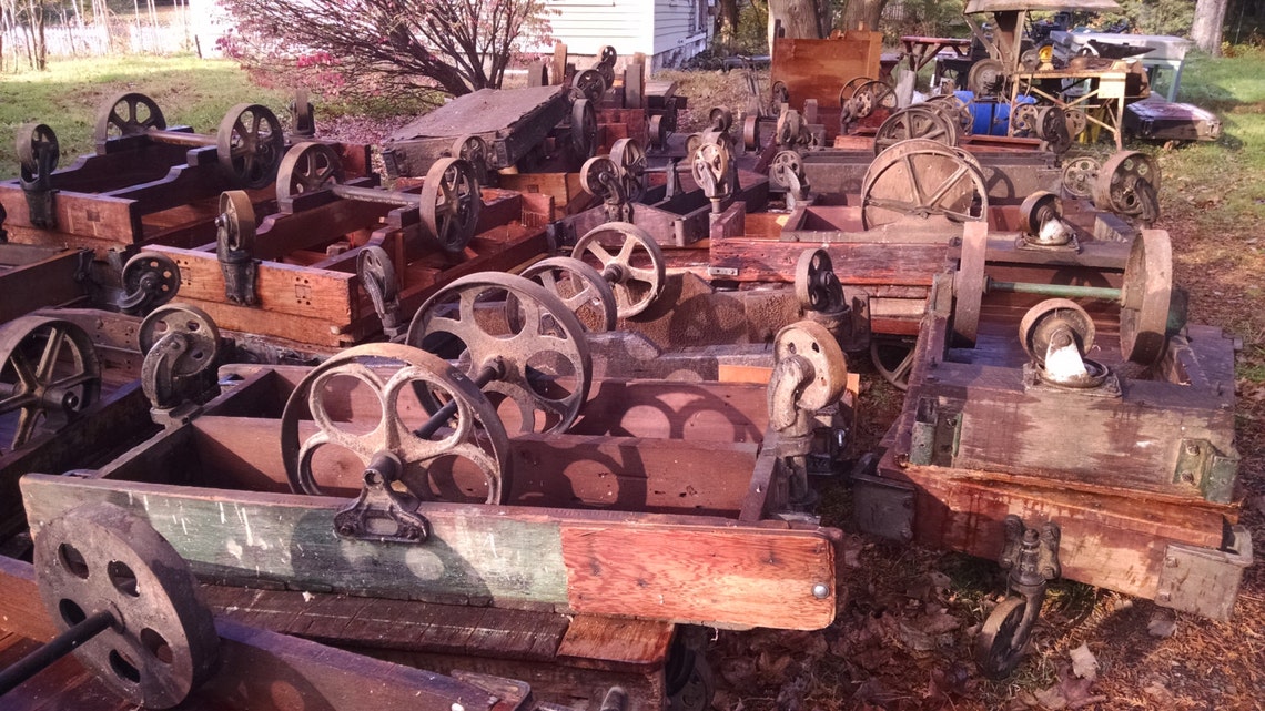 Vintage Original Factory Carts - Etsy