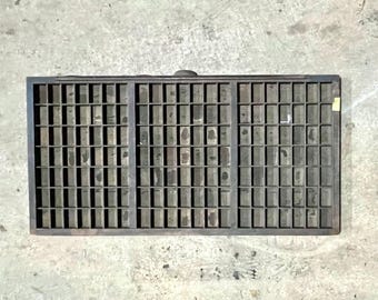 Hamilton Letterpress California Job Type Case Printers Drawer - Etsy