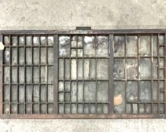 Hamilton Letterpress California Job Type Case Printers Drawer - Etsy