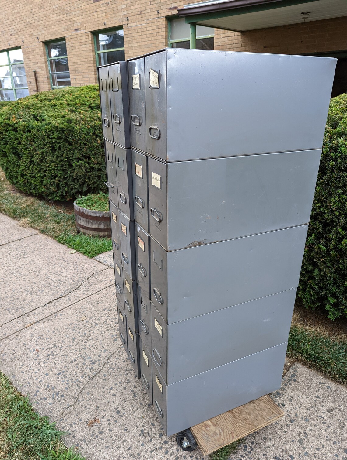 Vintage Safe-t-stack File Storage Stackable Units 2 Drawer - Etsy