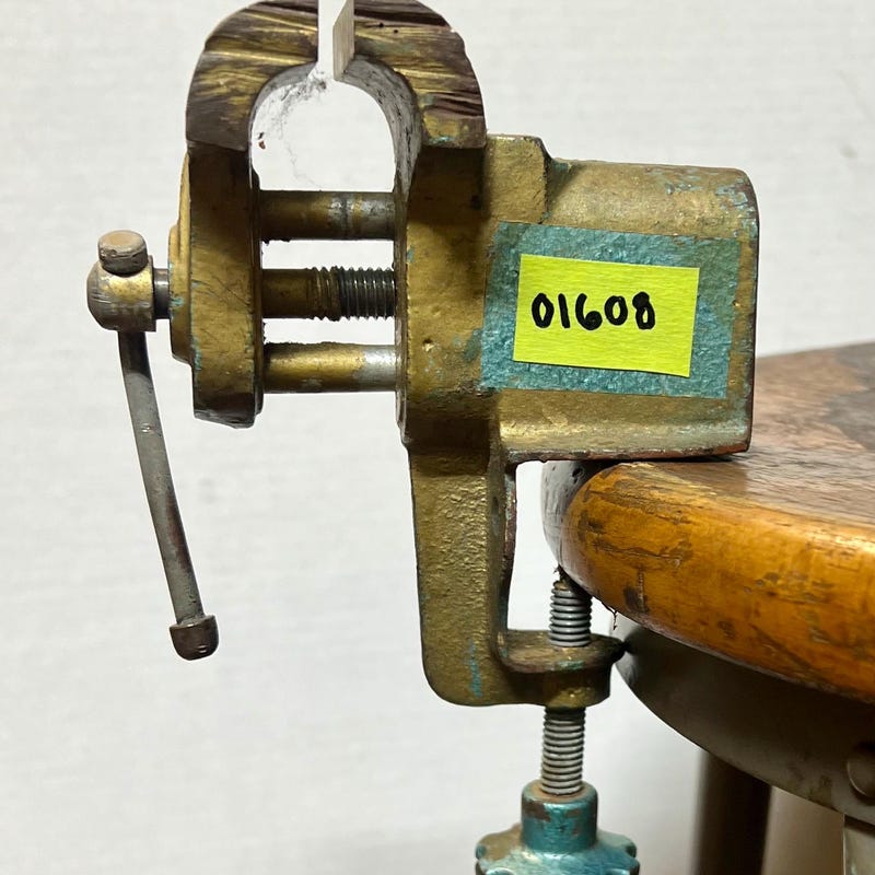Antique Bench Vise - Etsy