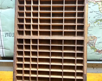 Hamilton Letterpress Custom Size (1/3) Case Job Type Printers Drawer - Etsy