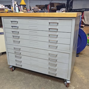 Mayline - Stacor Cole, Safco Flat File Cabinet 5 Drawers for Drawings ...