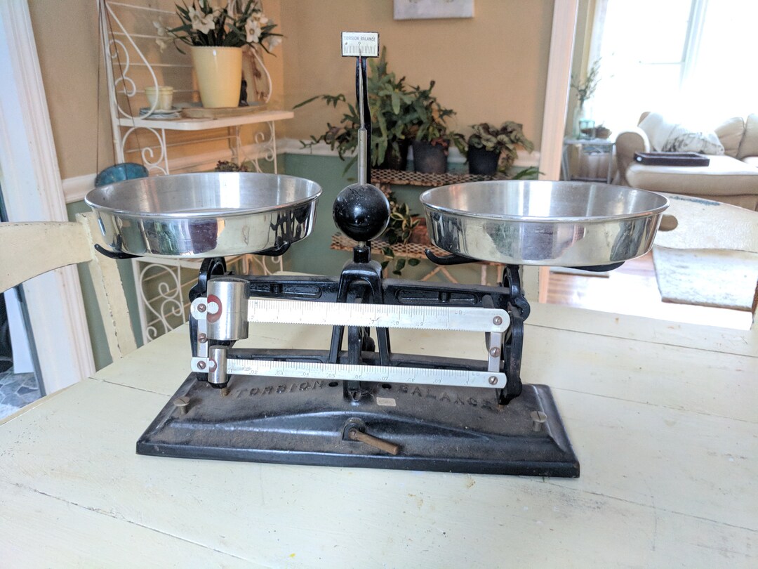 Torsion Balance Scale 10lb Dual Pan Model 3501 - Etsy