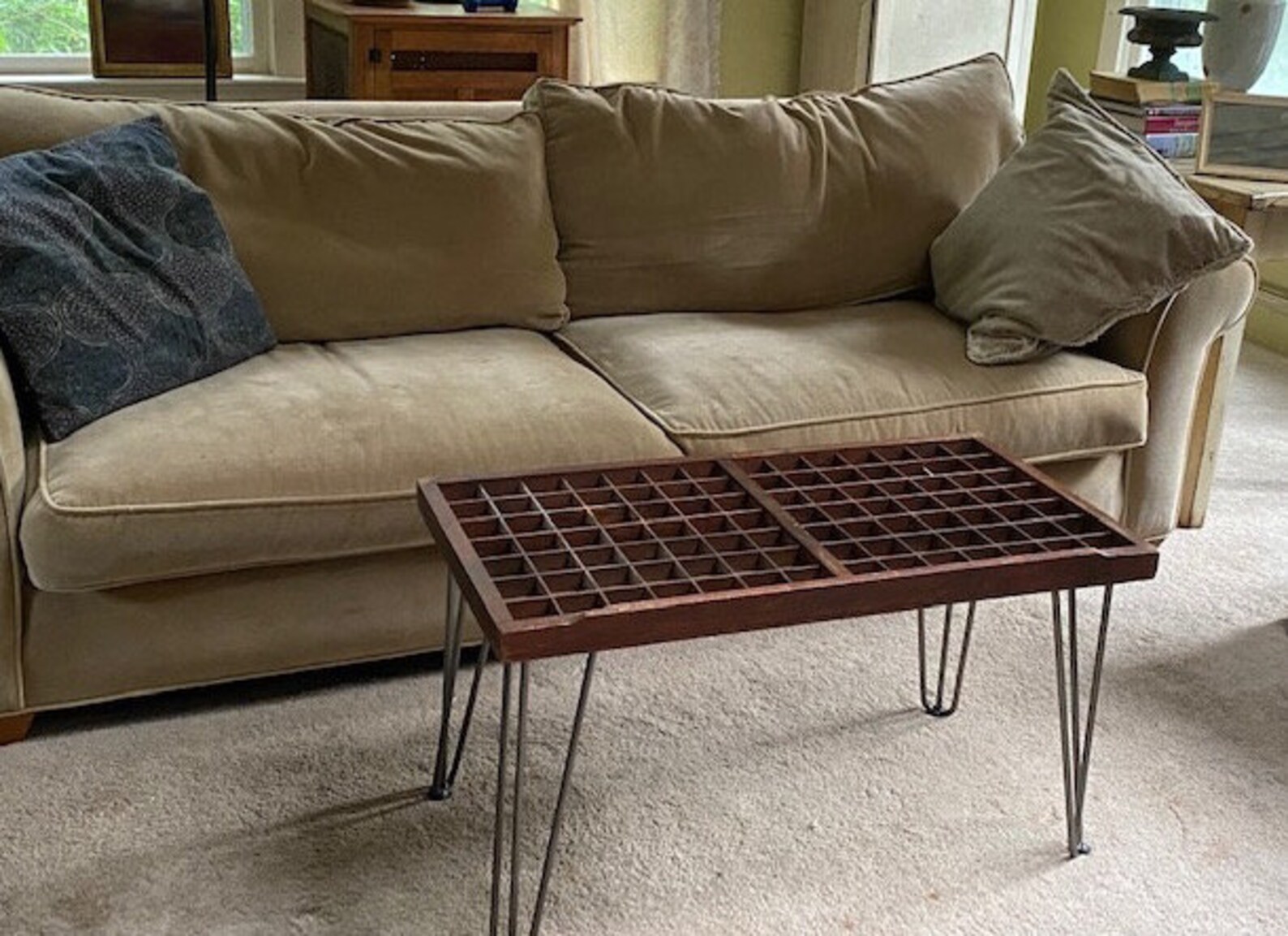 Hamilton 1800's Letterpress Printers Drawer Glass Top - Etsy