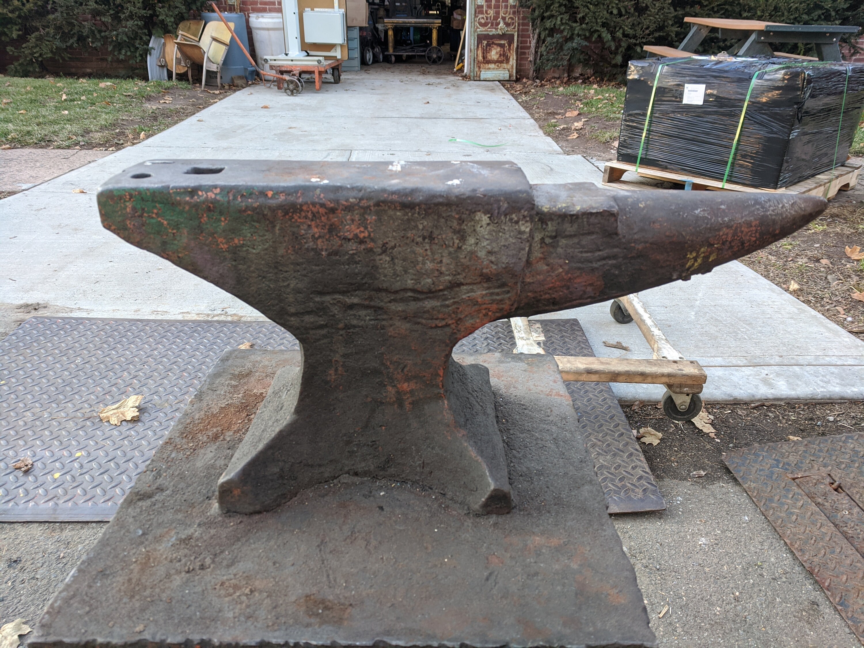Vintage English Blacksmith Anvil on Steel Stand 1-1-5 145 Lbs - Etsy ...