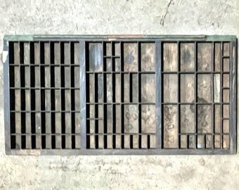 Hamilton Letterpress California Job Type Case Printers Drawer - Etsy