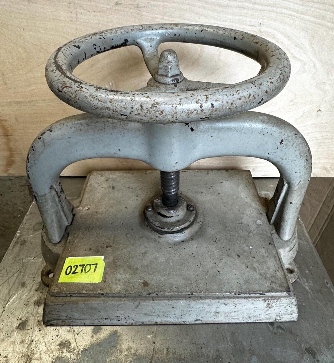 Antique Large Book Press 12 X 9 - Etsy