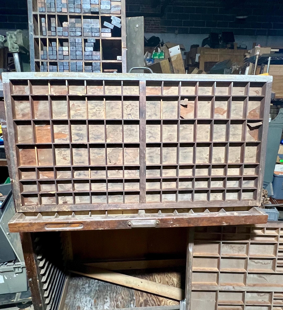 Hamilton Letterpress Type Case Printers Drawer - Etsy