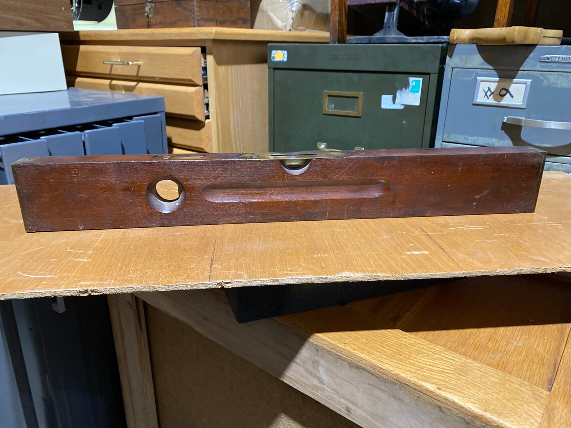Stanley Rule & Level Co. Antique Wooden Level 1S - Etsy