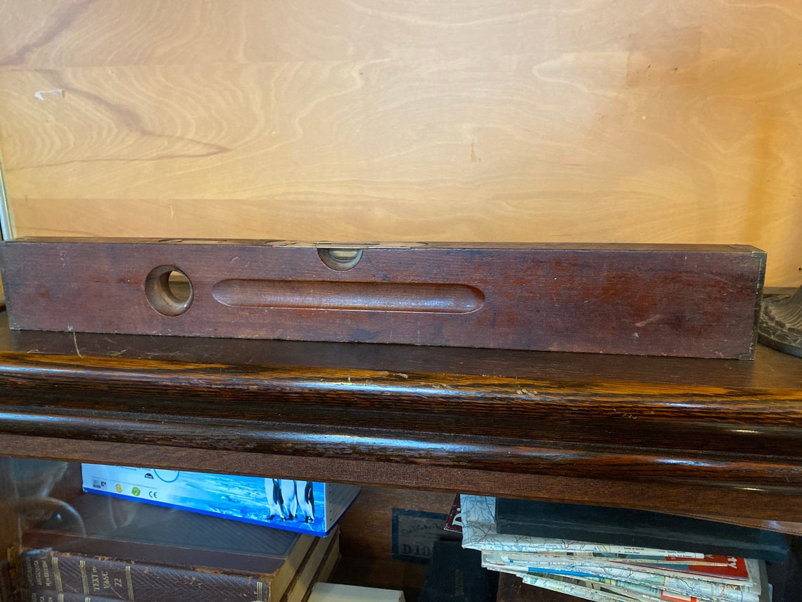 Stanley Rule & Level Co. Antique Wooden Level 1S - Etsy