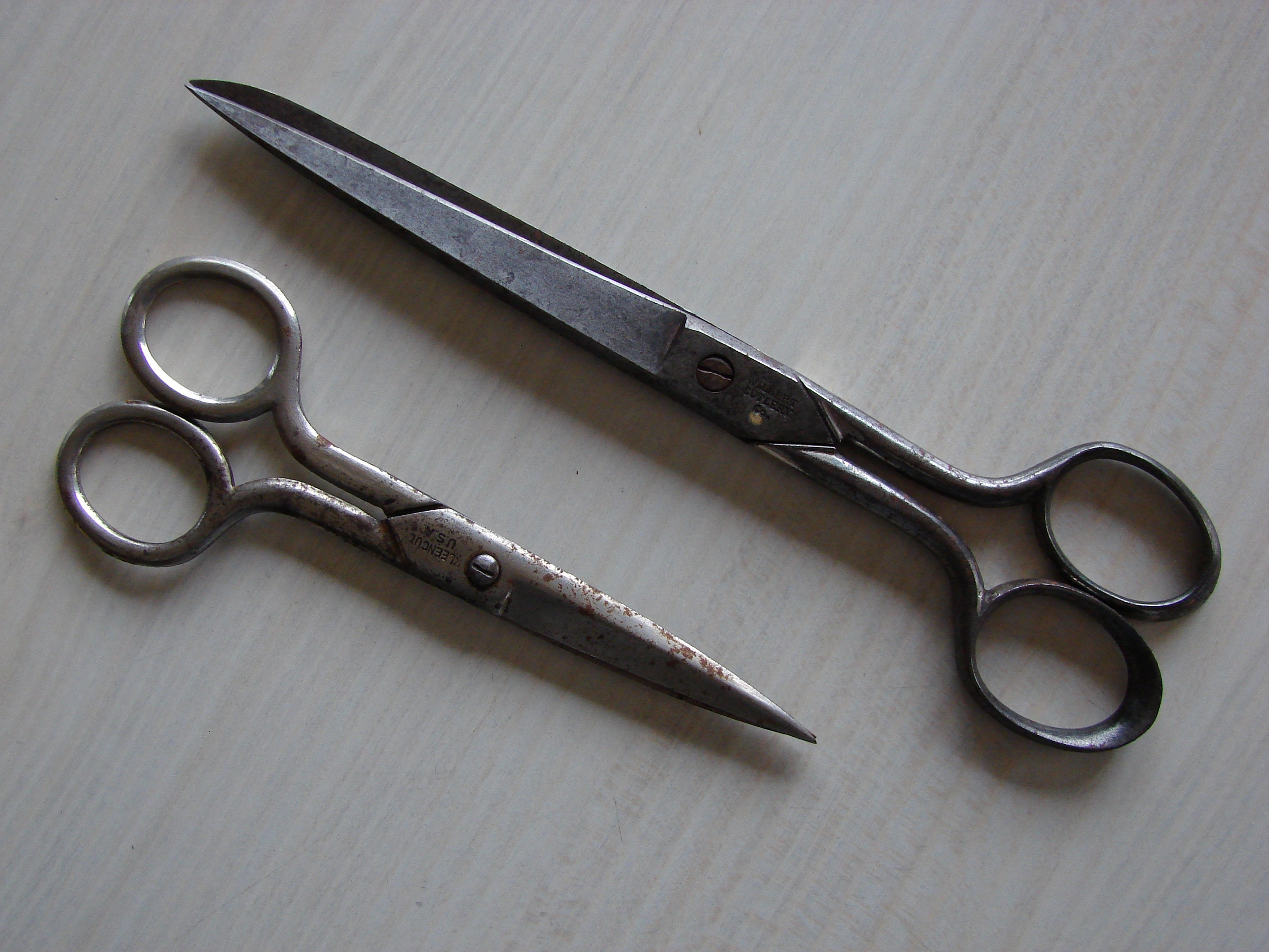 Vintage Scissors Wilbert Cutlery & Kleencut Scissors/set of - Etsy Sweden