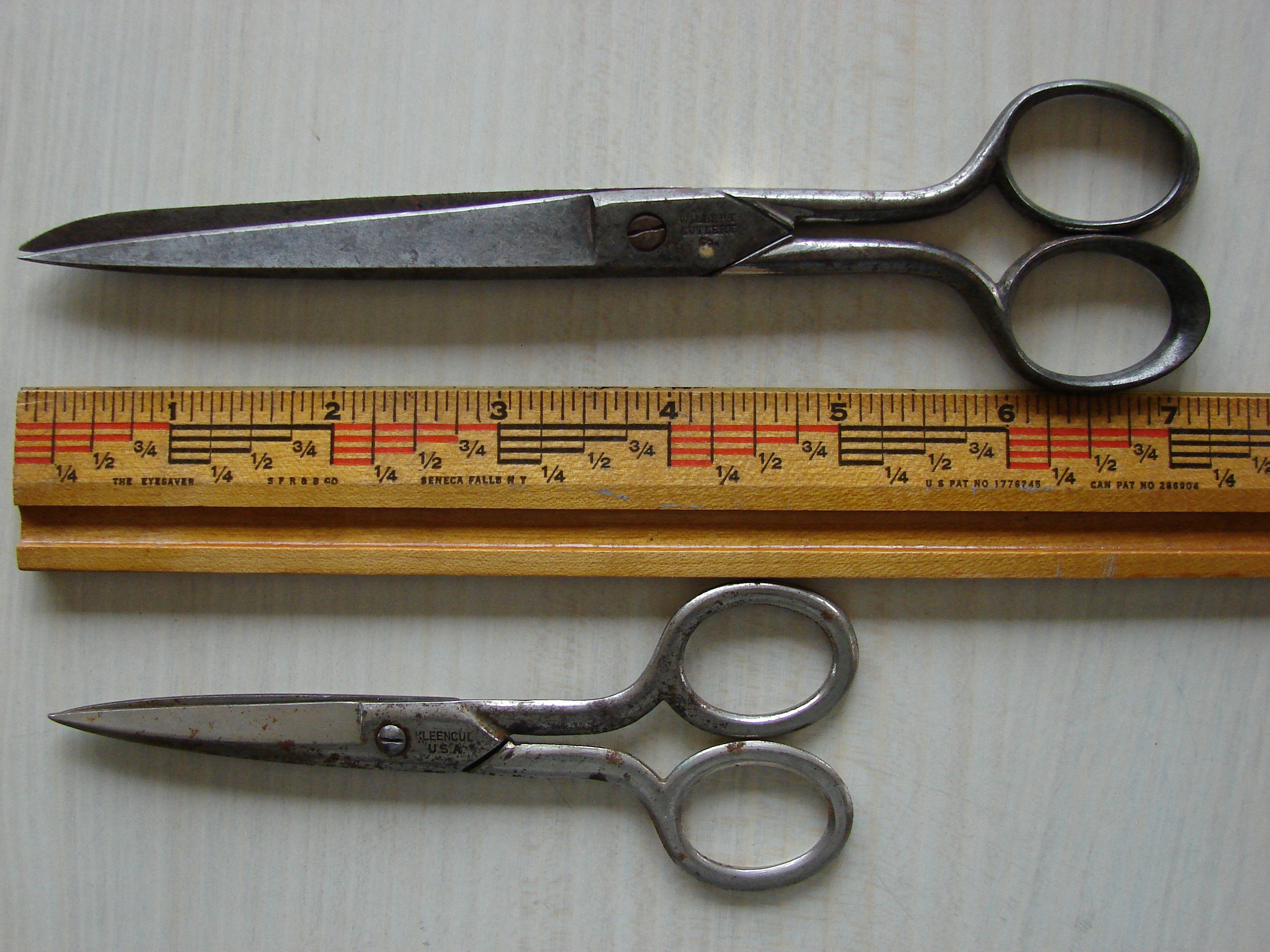 Vintage Scissors Wilbert Cutlery & Kleencut Scissors/set of - Etsy Sweden