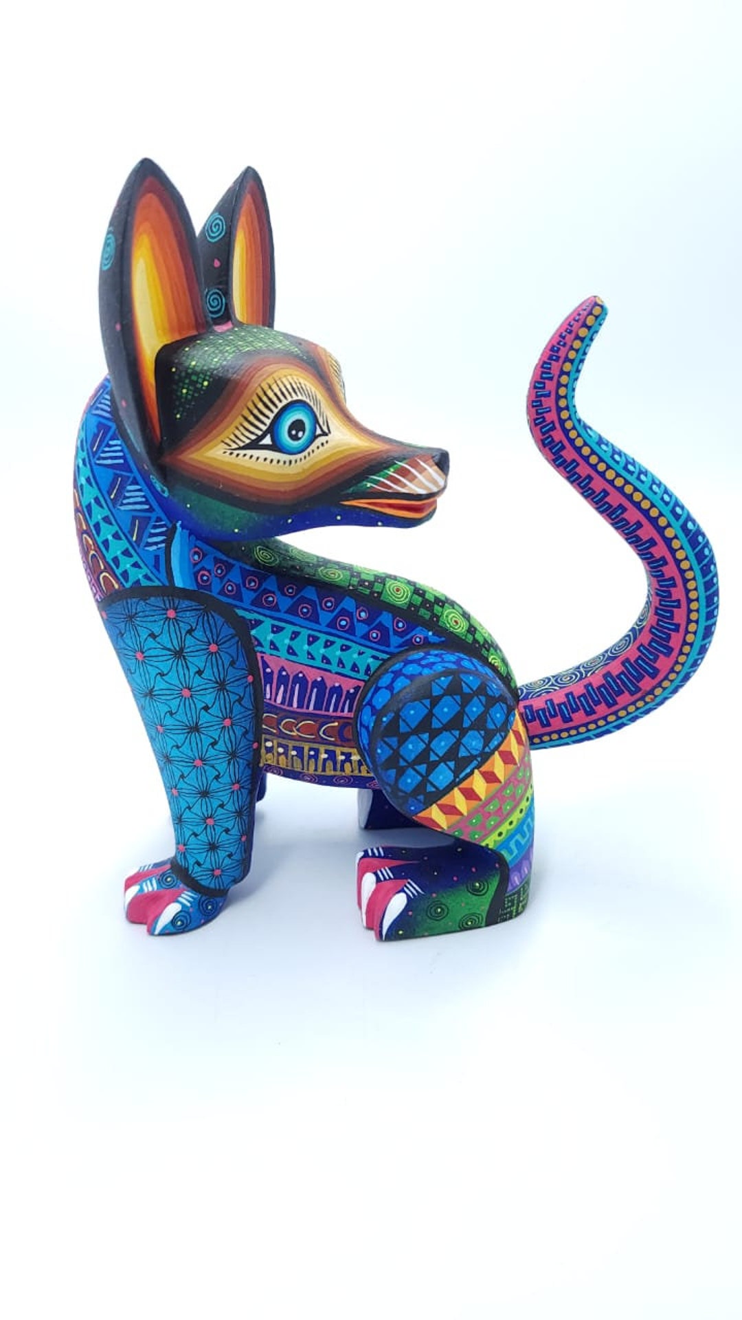 Oxolo Mexican Oaxacan Wood Carving Oxolo by Ivan Fuentes PP6613 - Etsy