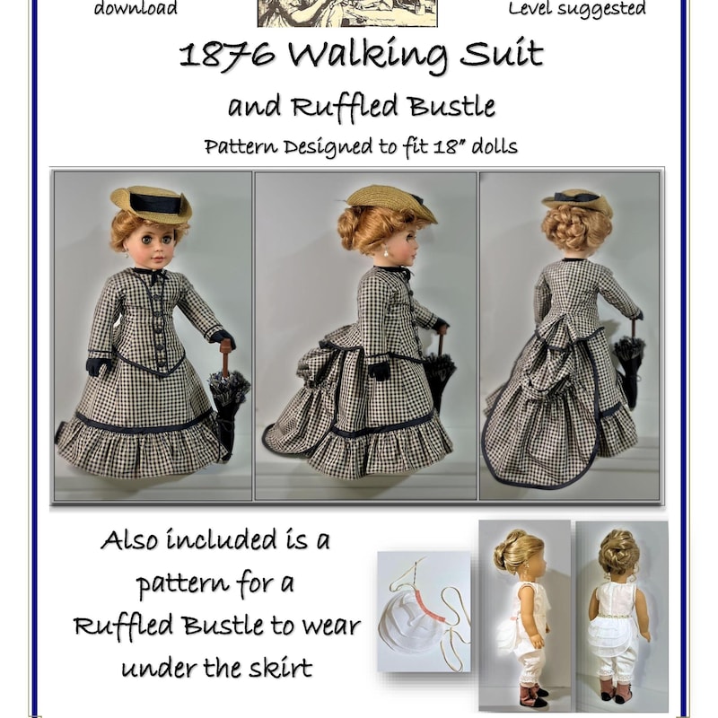 18 Doll Pattern Vogue - Etsy