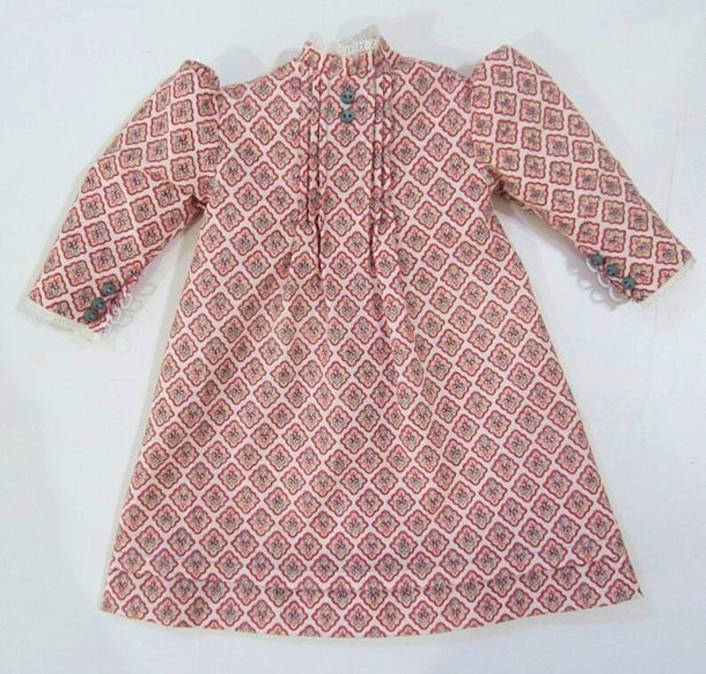 PDF Pattern for Edwardian style Calico Dress to fit 18 inch | Etsy