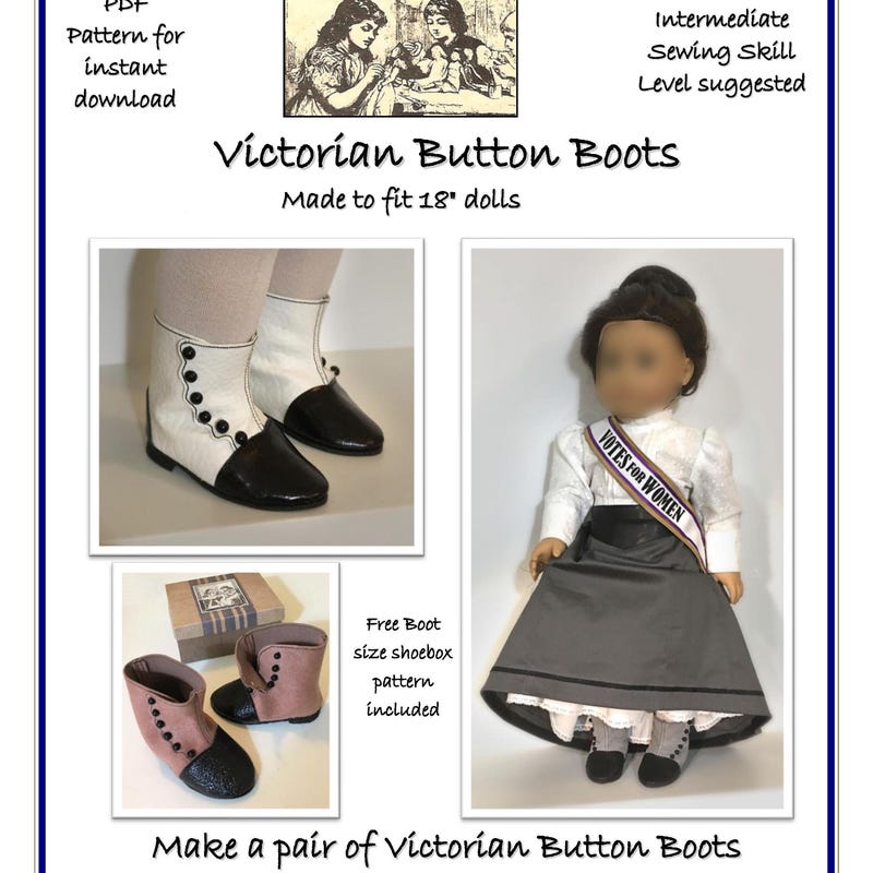 Button Doll - Etsy