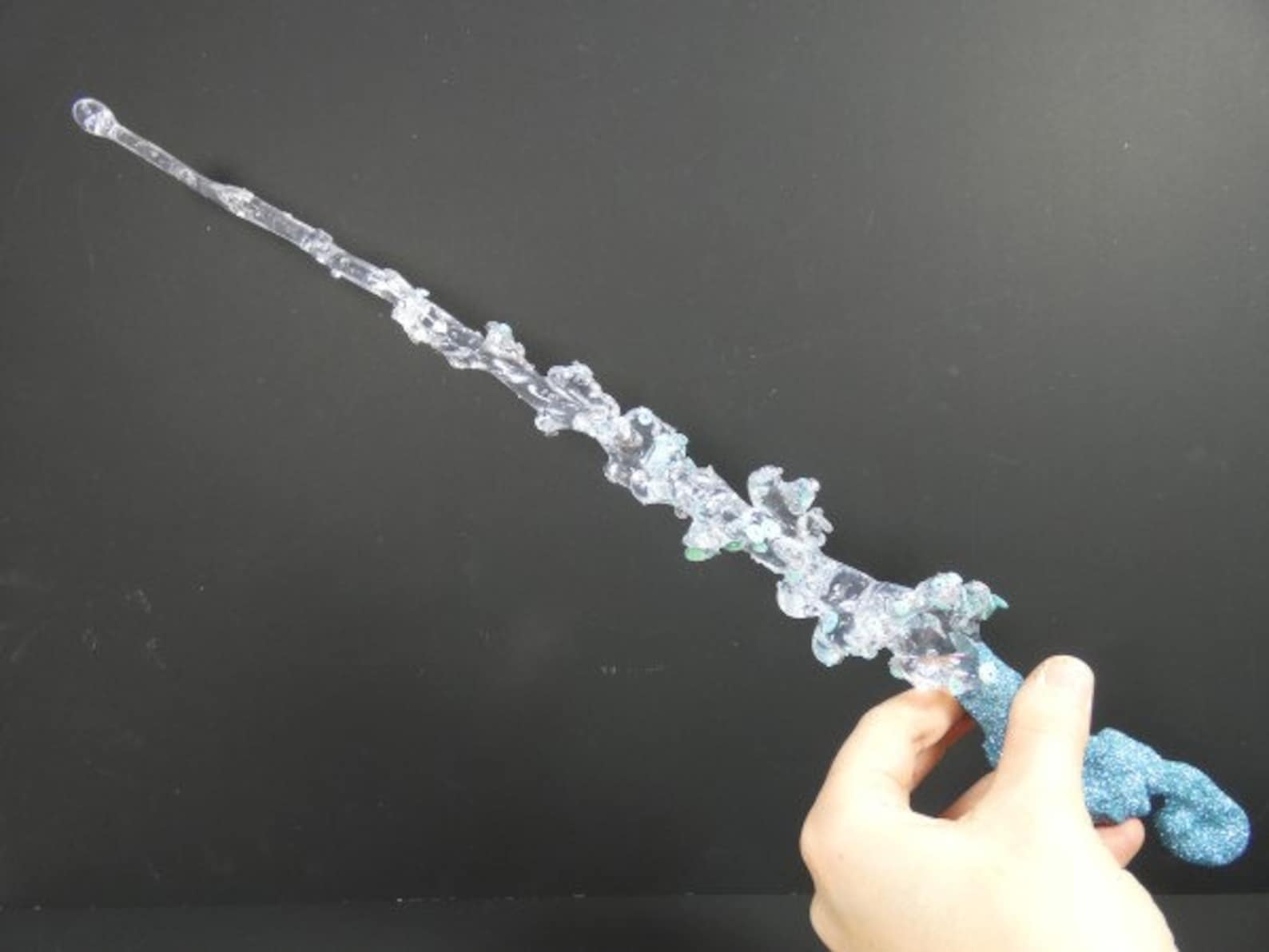 18.5 Inch Frozen Ice Princess Wand Fairy Godmother Wand Magic | Etsy