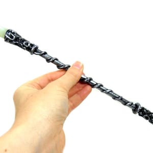 Jade Magic Wand Inches Silver Magic Wand Warlock Wand Gemstone Magic ...