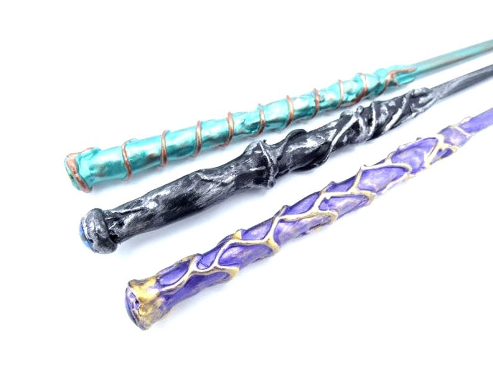 Dragon Wand Warlock Magic Wand LARP Magic Wand Wizard Wand Fairy Wand ...