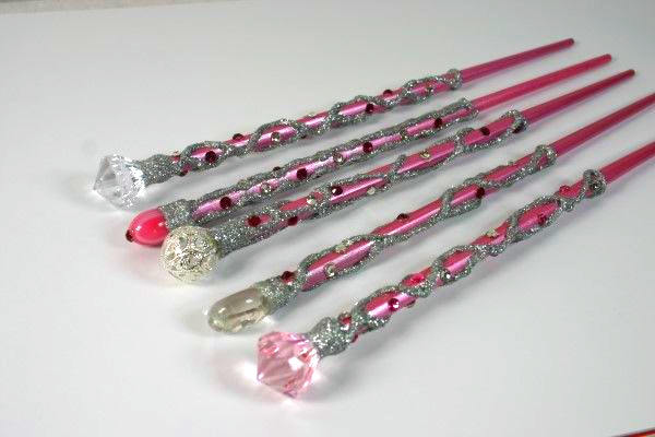 Pink Magic Wands Wizard Wand Fairy Wand Witches Wand Steampunk | Etsy