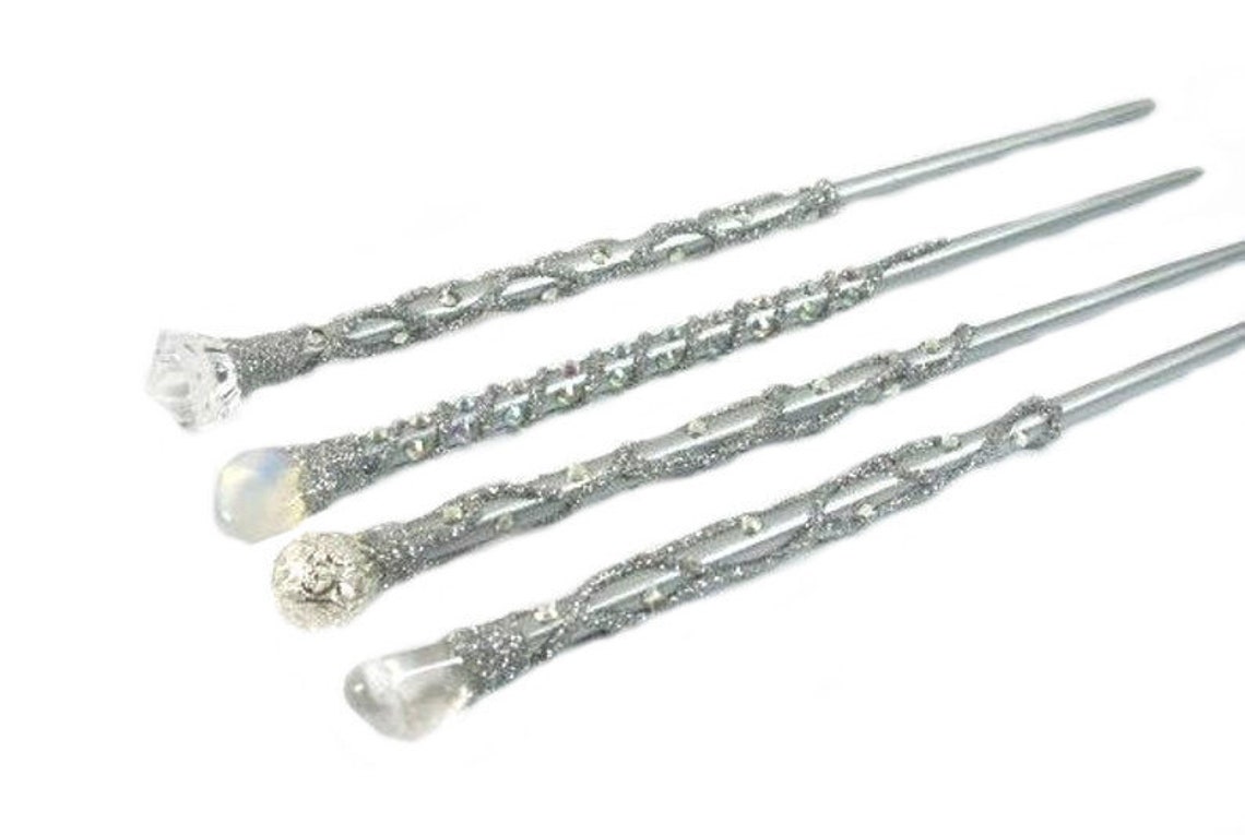 Silver Fairy Godmother Wand Magic Wand Wizard Wand Fairy Wand - Etsy UK