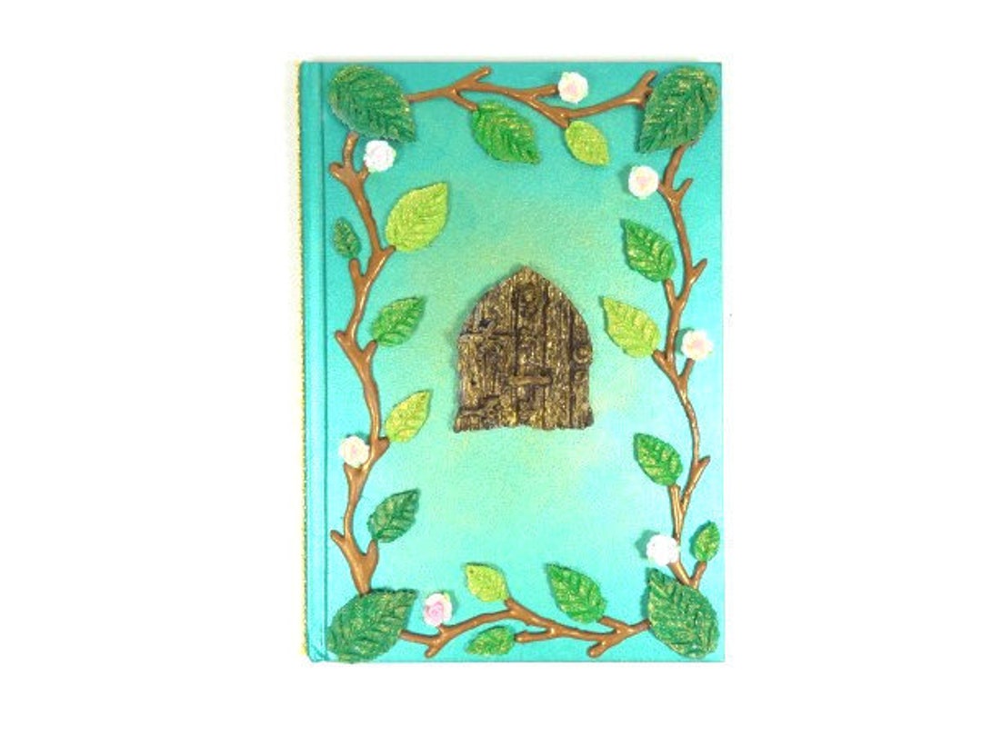 Green Fairy Journal Fairy Door Notebook Diary Fairies Magical Book ...