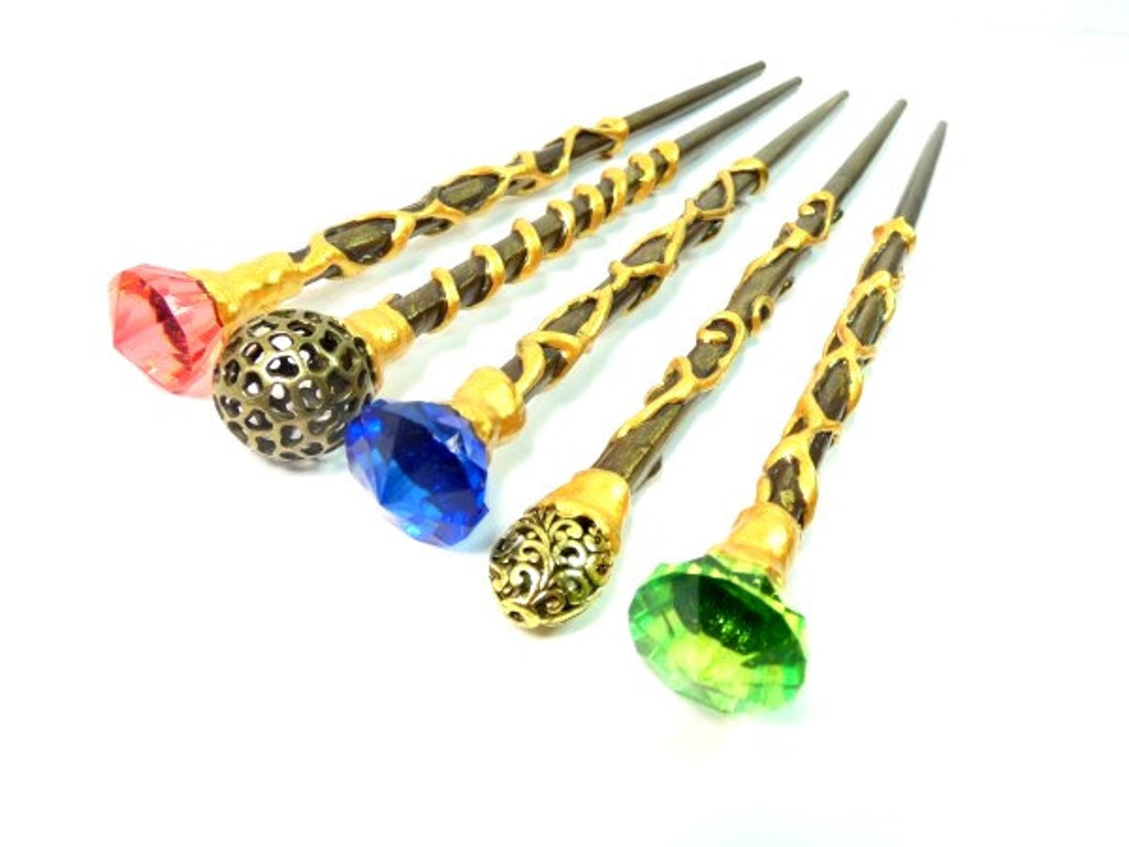 Magic Wand Wizard Wand Fairy Wand Witches Wand Steampunk Wand - Etsy