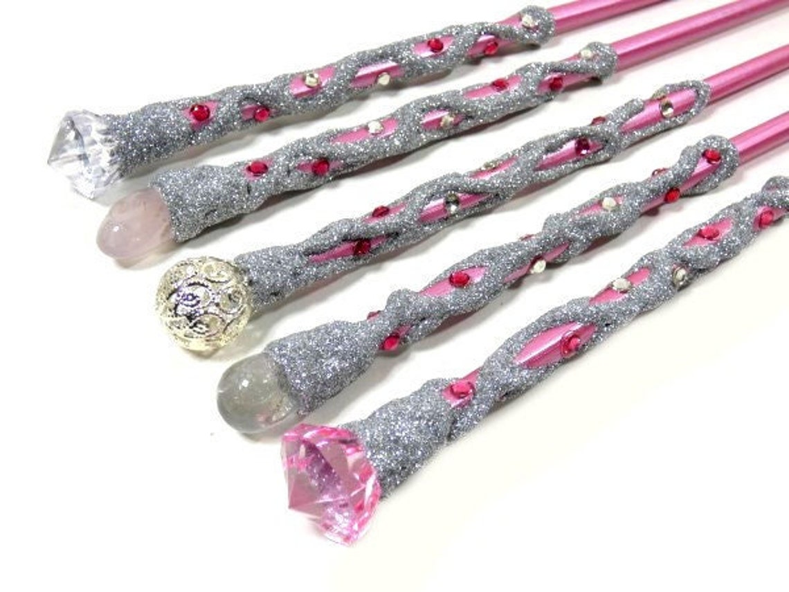 Pink Magic Wands Wizard Wand Fairy Wand Witches Wand Steampunk - Etsy
