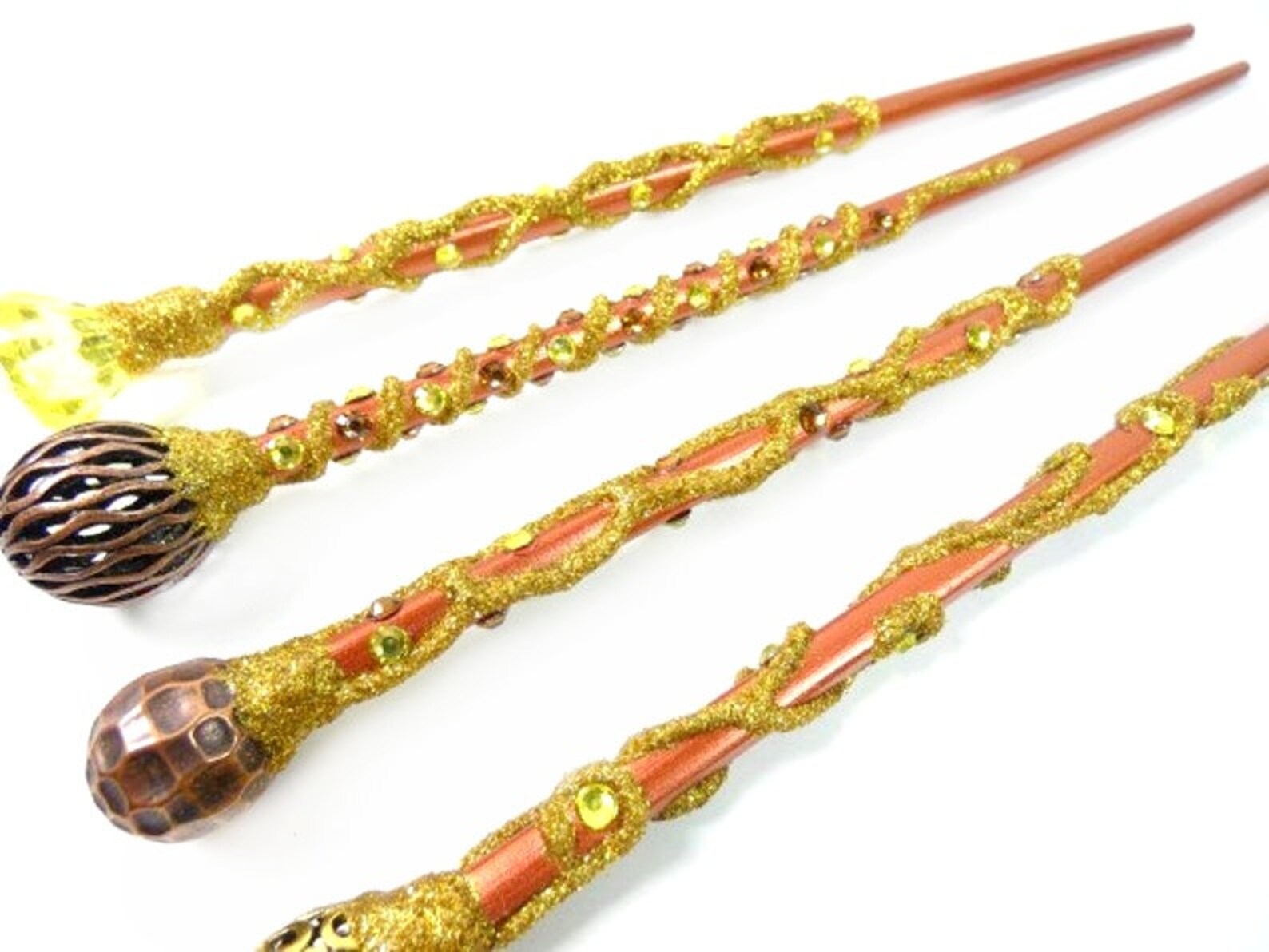 Steampunk Wand Copper Magic Wand Wizard Wand Fairy Wand - Etsy