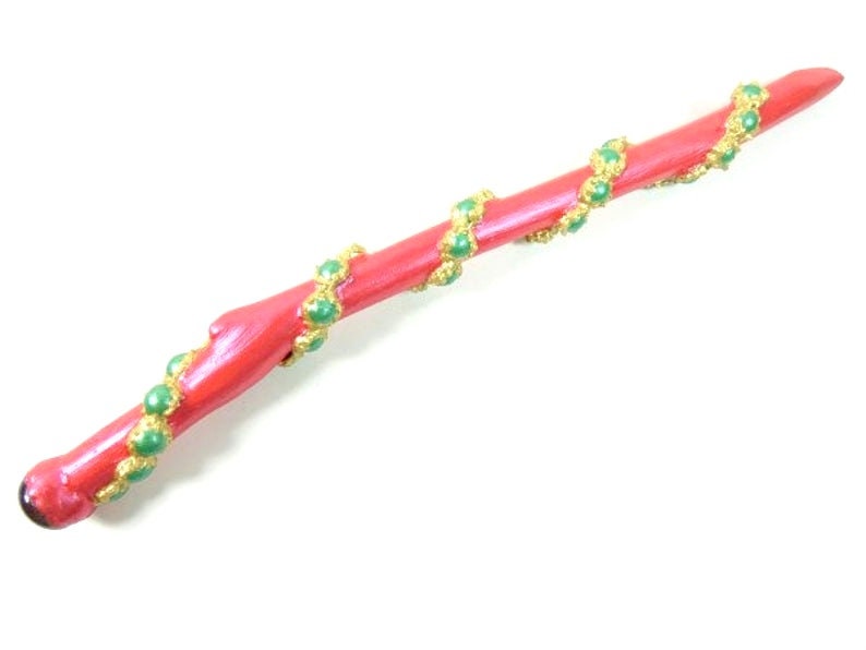 Red Dragon Wand Metallic Red Magic Wand Fairy Wand Warlock - Etsy UK