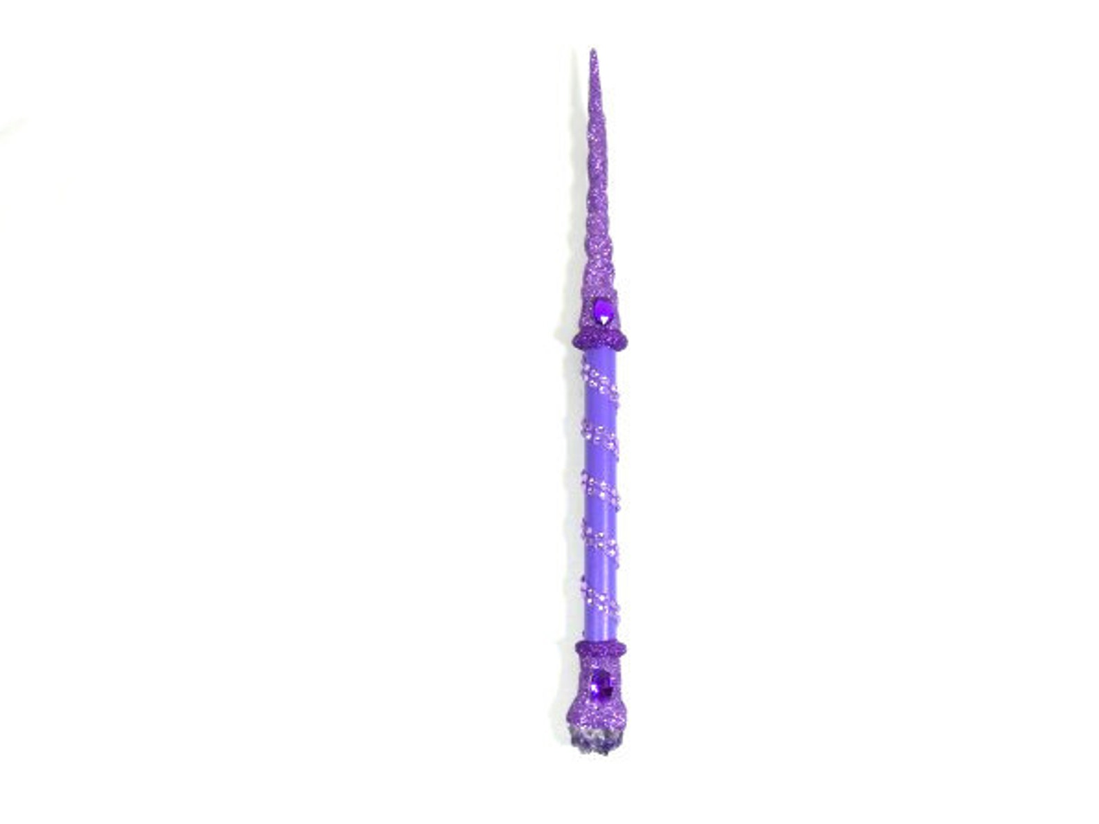 Amethyst Unicorn Wand Purple Unicorn Magic Wand Fairy Wand | Etsy
