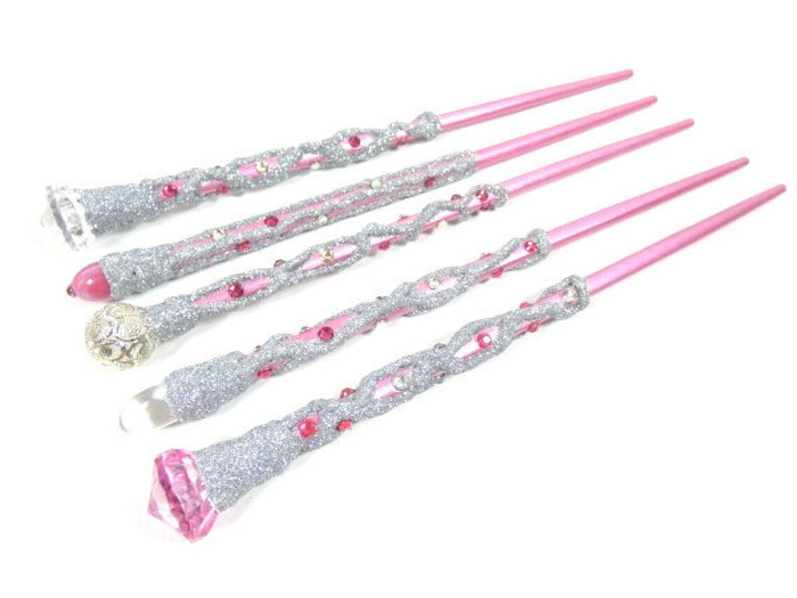 Pink Magic Wands Wizard Wand Fairy Wand Witches Wand Steampunk | Etsy