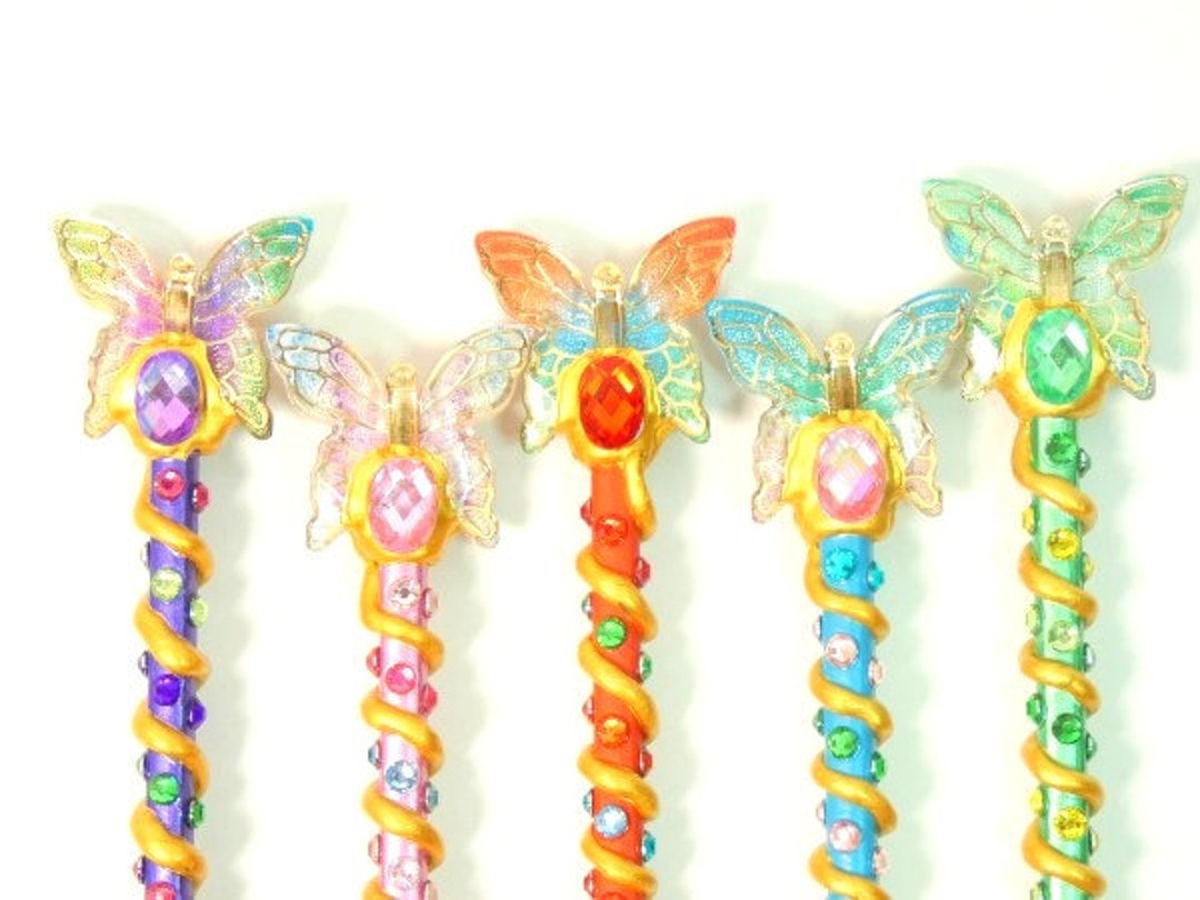 Butterfly Wands Elven Wands Magic Wands Wizard Wands Fairy - Etsy