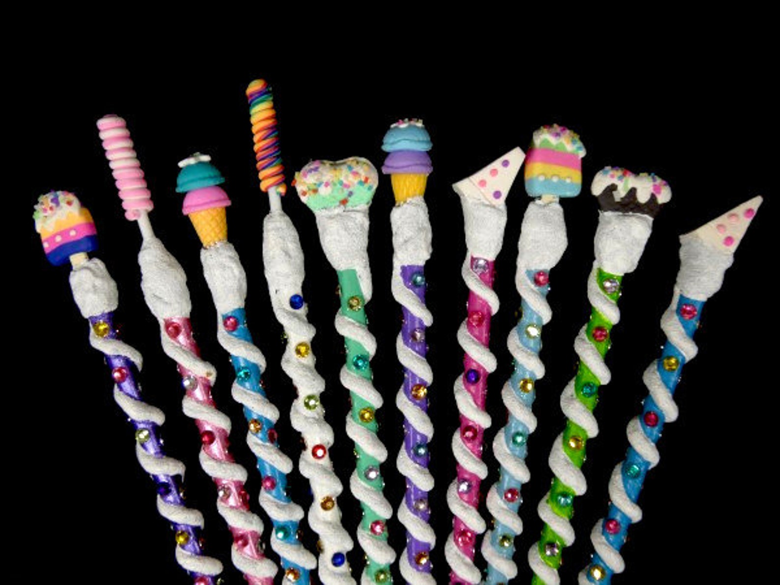 Trick or Treat Halloween Wands Fairy Wand Wizard Wand Witch - Etsy