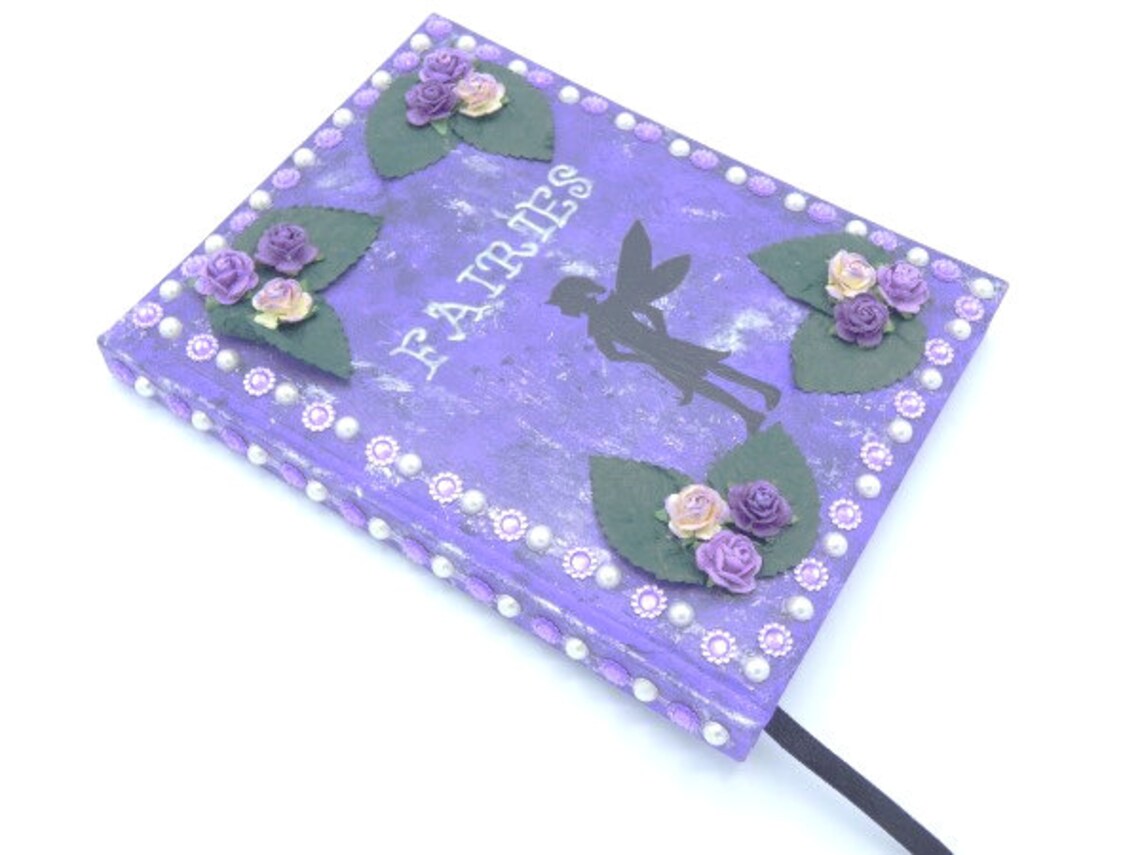 Purple Fairy Journal Fairy Notebook Diary Fairies Magical Book - Etsy