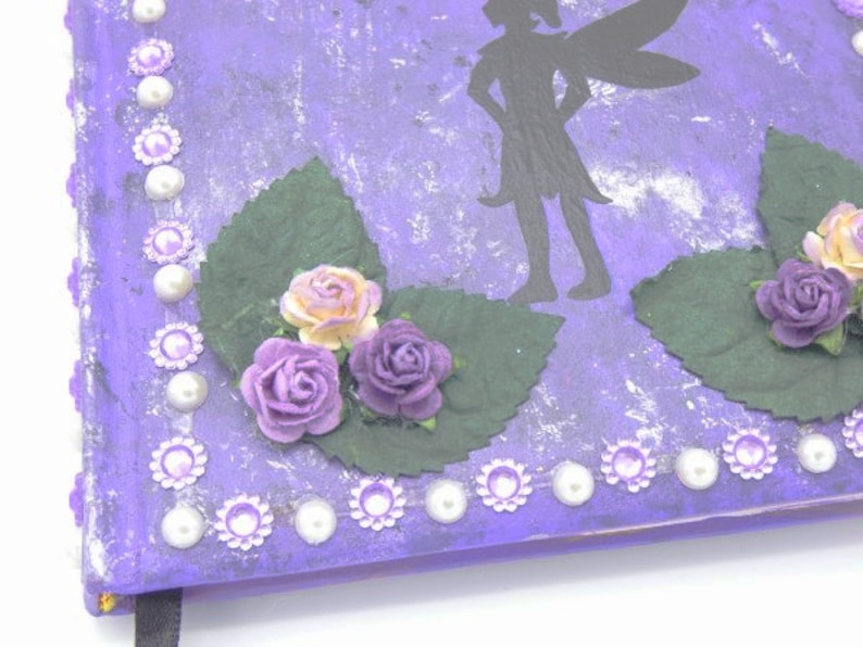 Purple Fairy Journal Fairy Notebook Diary Fairies Magical Book | Etsy