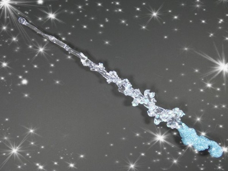 18.5 Inch Frozen Ice Princess Wand Fairy Godmother Wand Magic Wand ...
