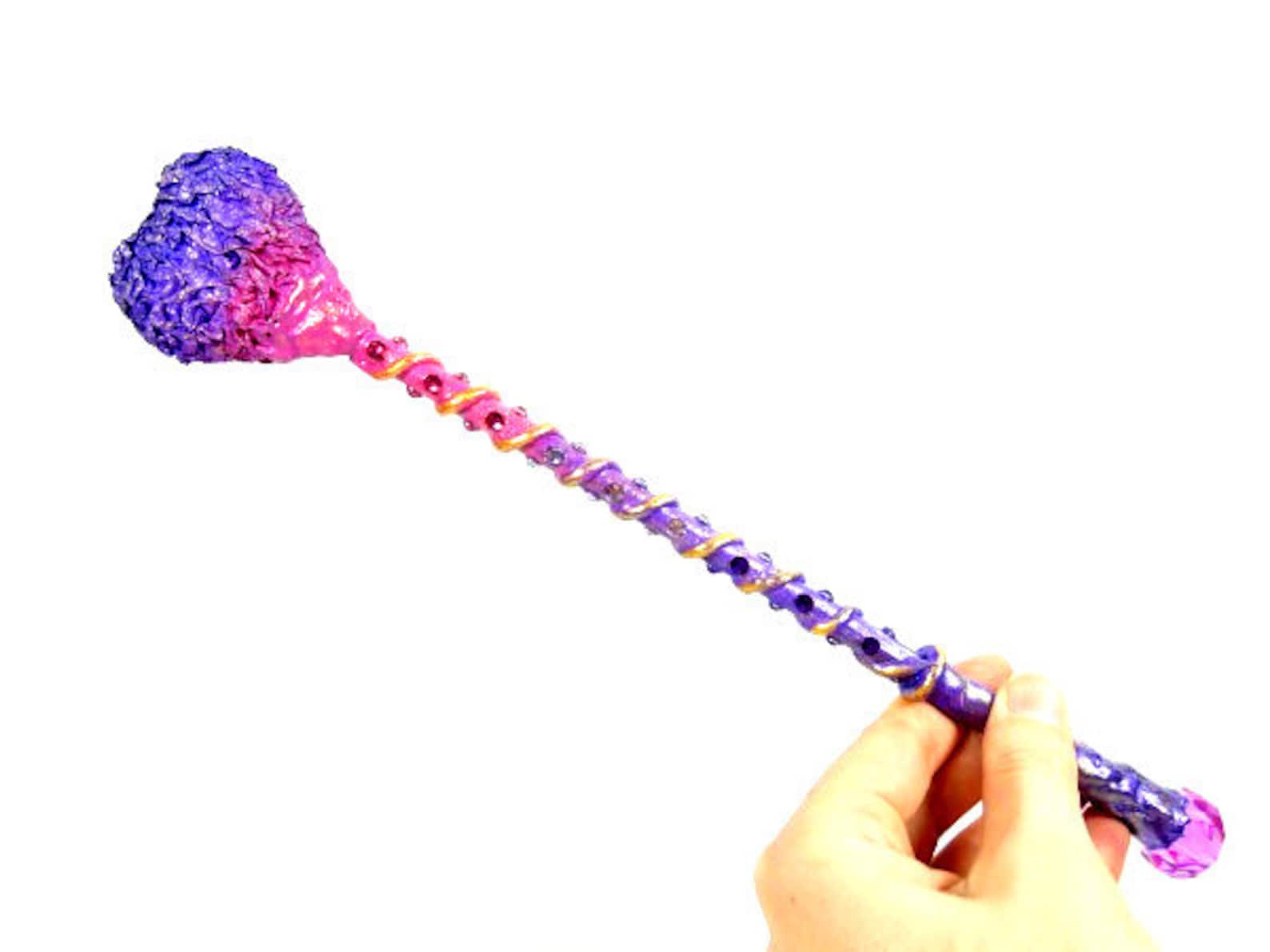 12 Inch Pink Love Wand Heart Wand Fairy Godmother Wand Magic - Etsy