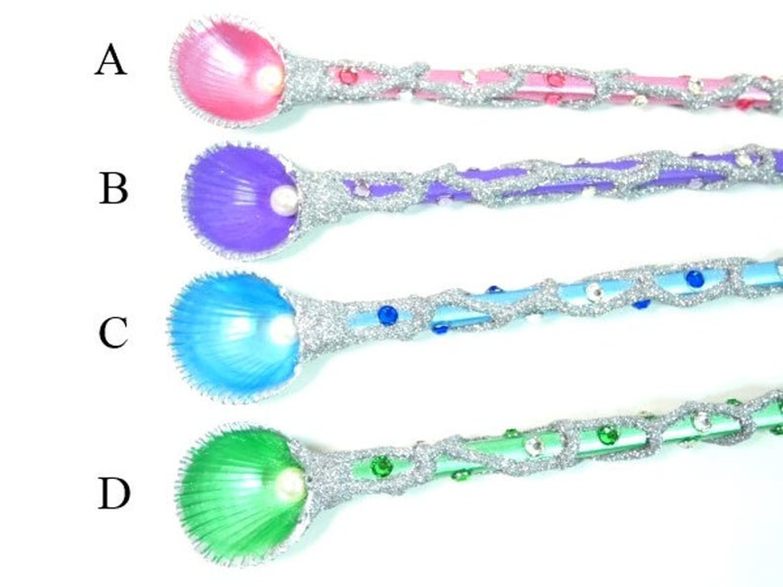 Mermaid Party Wand Mermaids Magic Wand Wizard Wand Fairy Wand Witches ...