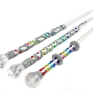 Rainbow Magic Wand Wizard Wand Fairy Wand Witches Wand Steampunk Wand ...