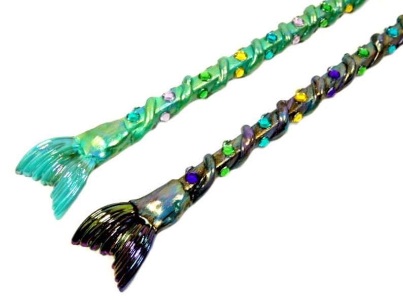 1 Mermaid Wand Mermaids Magic Wand Wizard Wand Fairy Wand Witches Wand ...