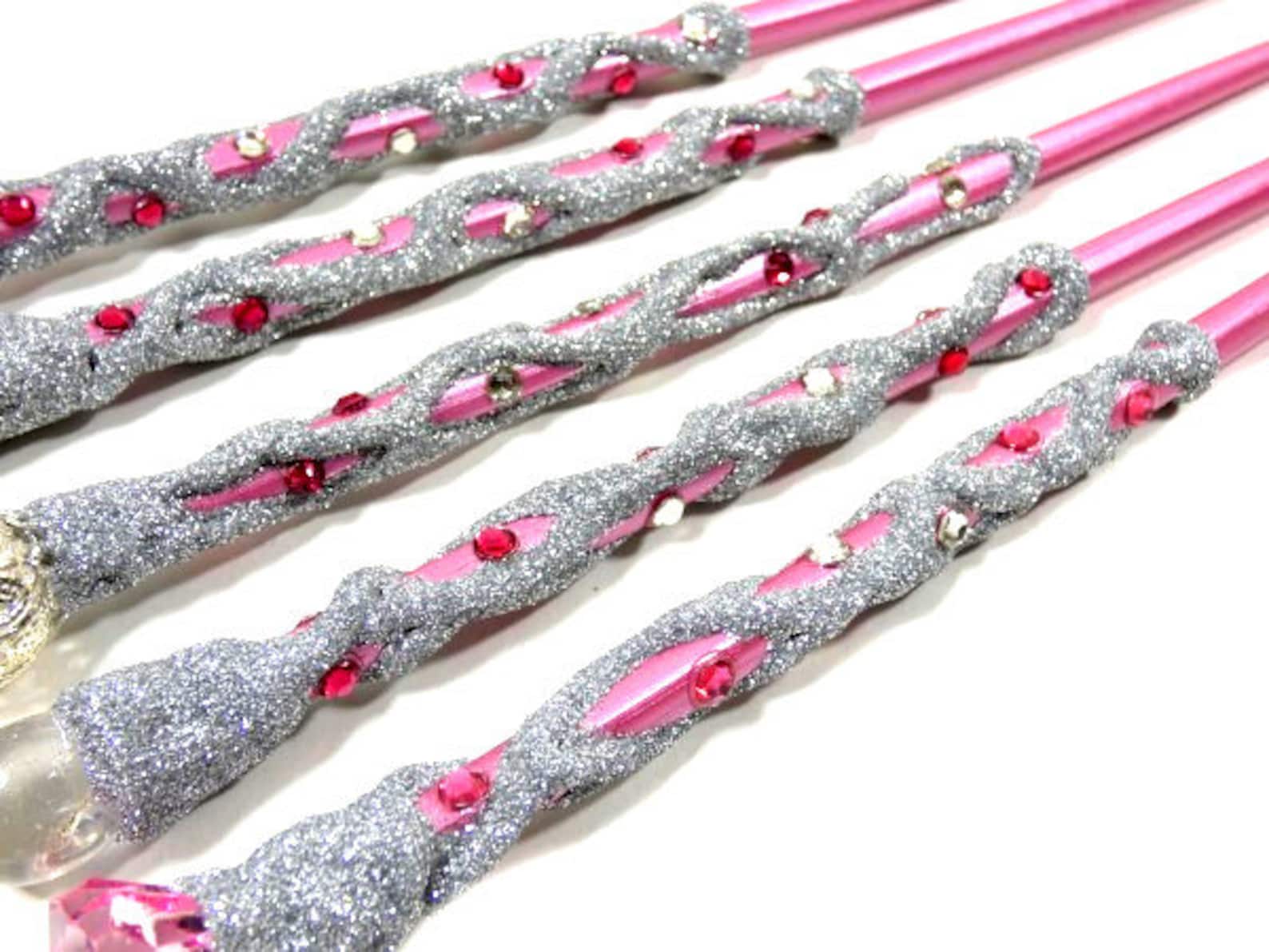 Pink Magic Wands Wizard Wand Fairy Wand Witches Wand Steampunk - Etsy
