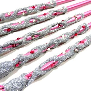 Pink Magic Wands Wizard Wand Fairy Wand Witches Wand Steampunk Wand ...